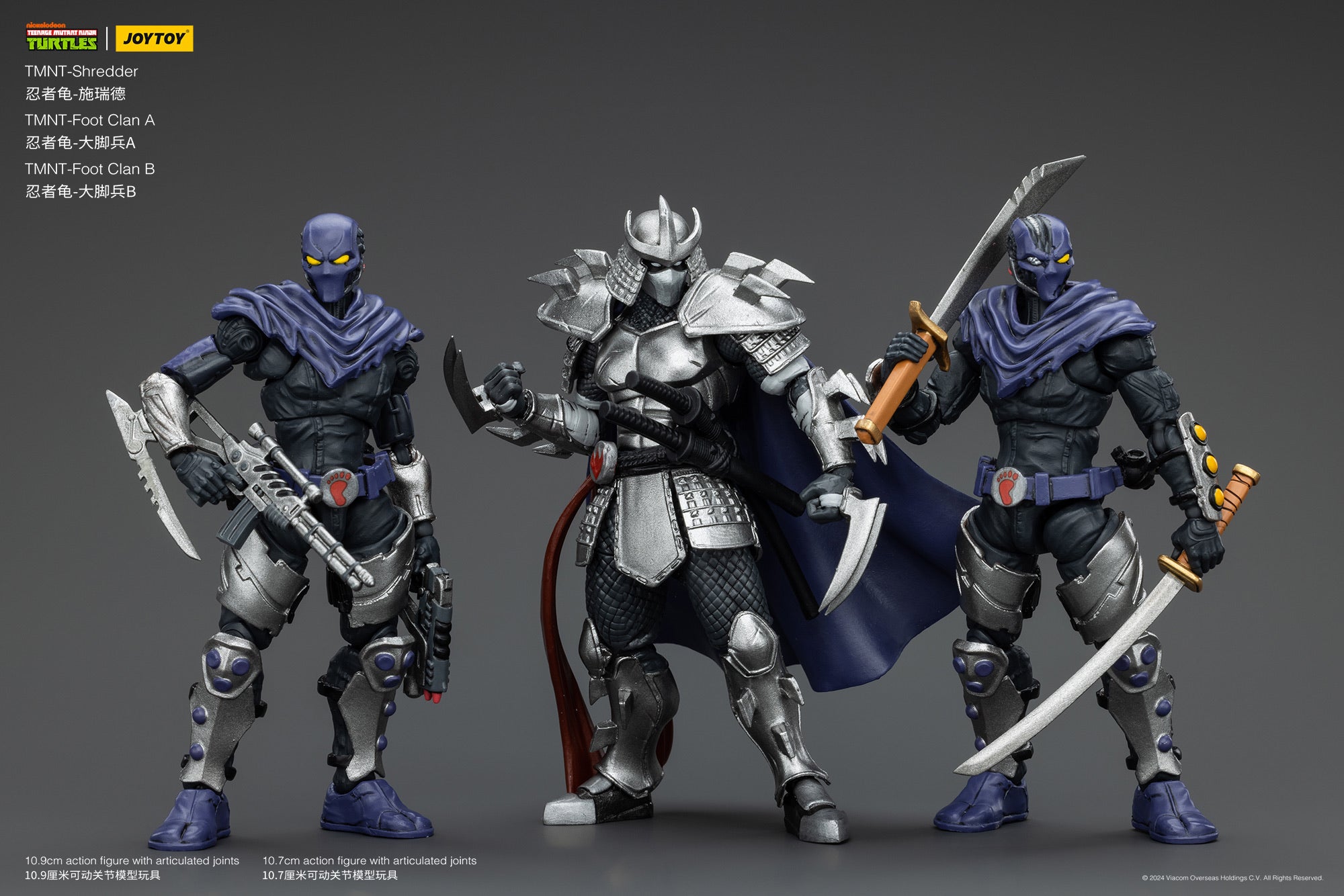 JoyToy TMNT Shredder and Foot Clan – David Toys