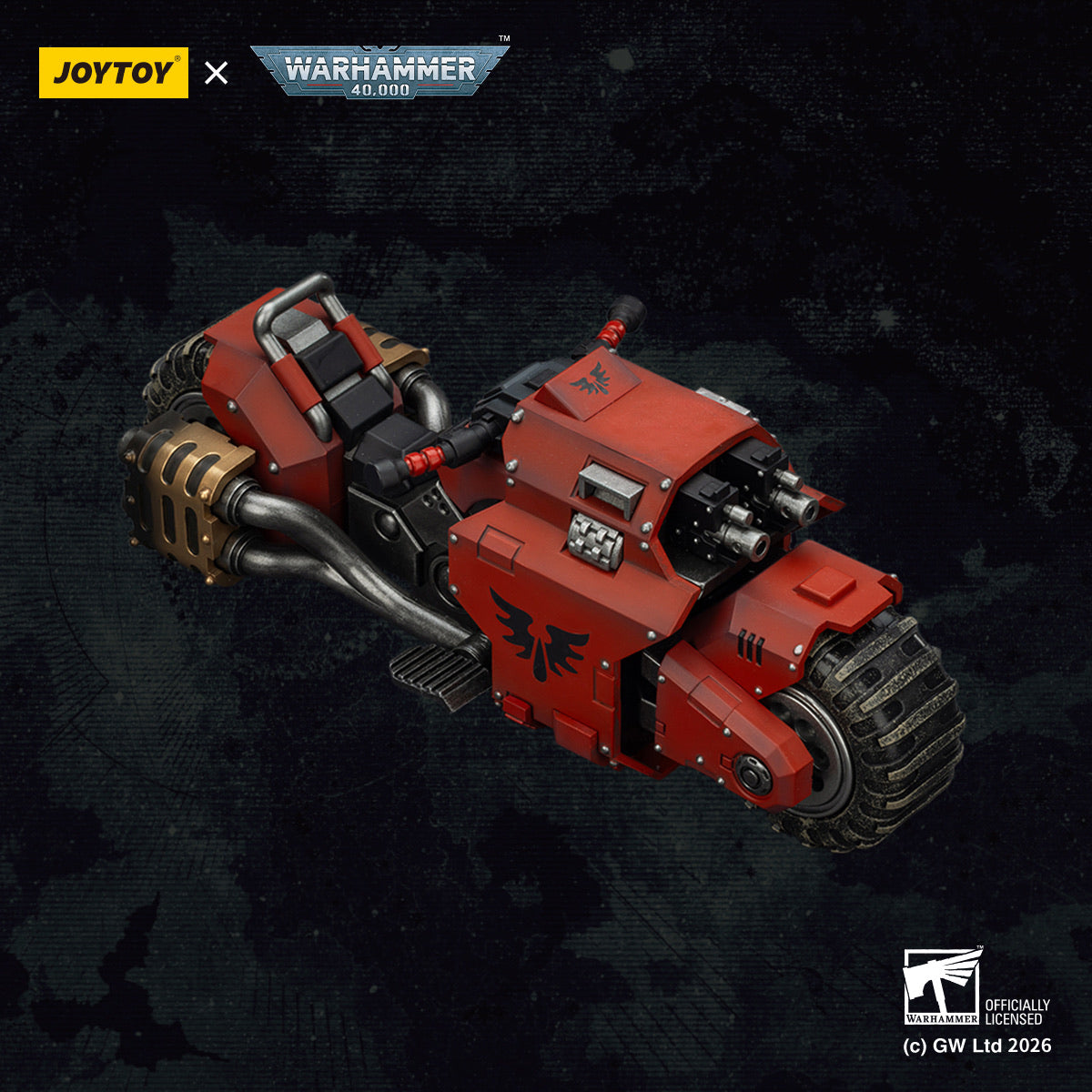 JoyToy Blood Angels Raider-Pattern Combat Bike 1:18 | Warhammer 40K ...