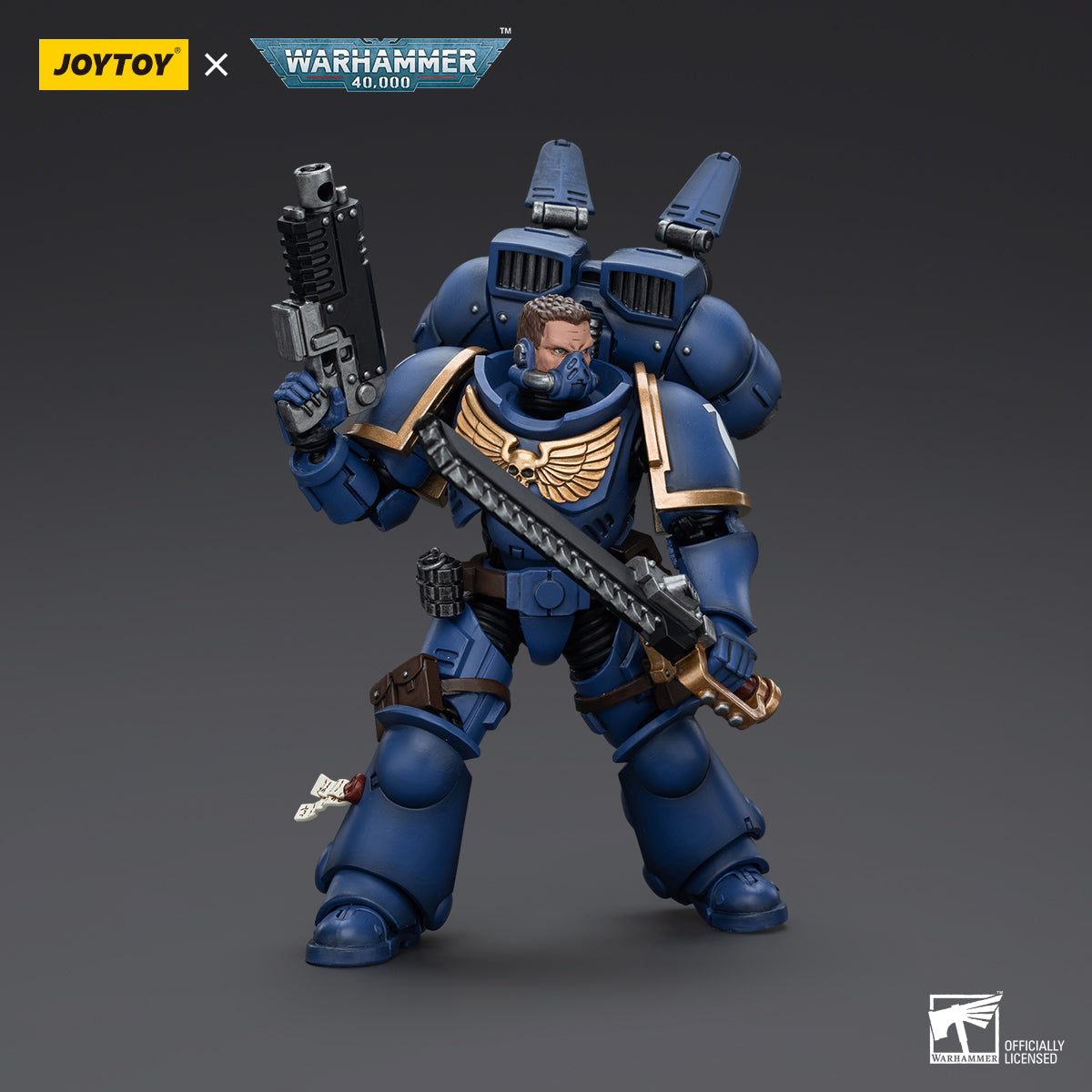 JoyToy Warhammer 40K Ultramarines Jump Pack Intercessors – David Toys