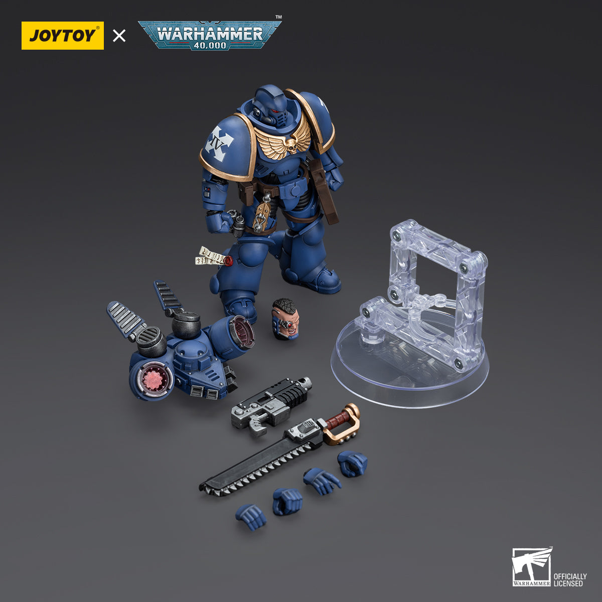 JoyToy Warhammer 40K Ultramarines Jump Pack Intercessors – David Toys