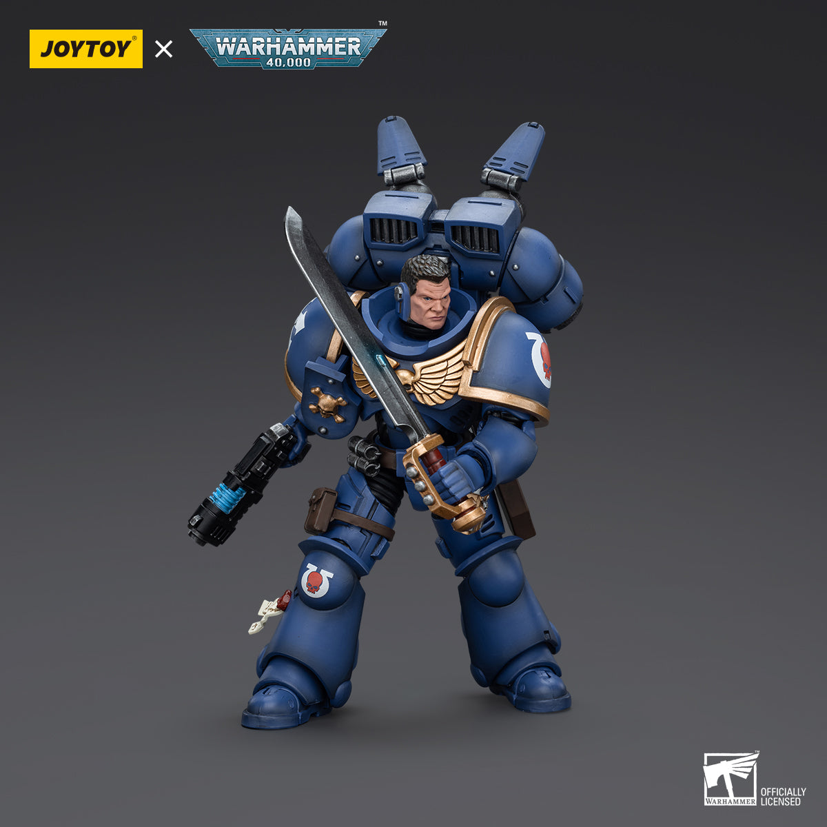 JoyToy Warhammer 40K Ultramarines Jump Pack Intercessors – David Toys