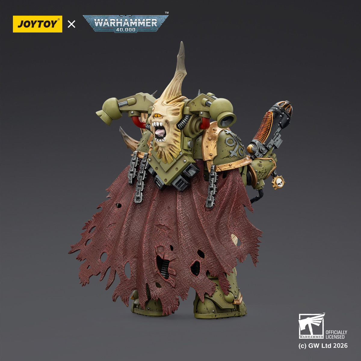 JoyToy Warhammer 40K Death Guard Plague Marine Champion and Marine ...