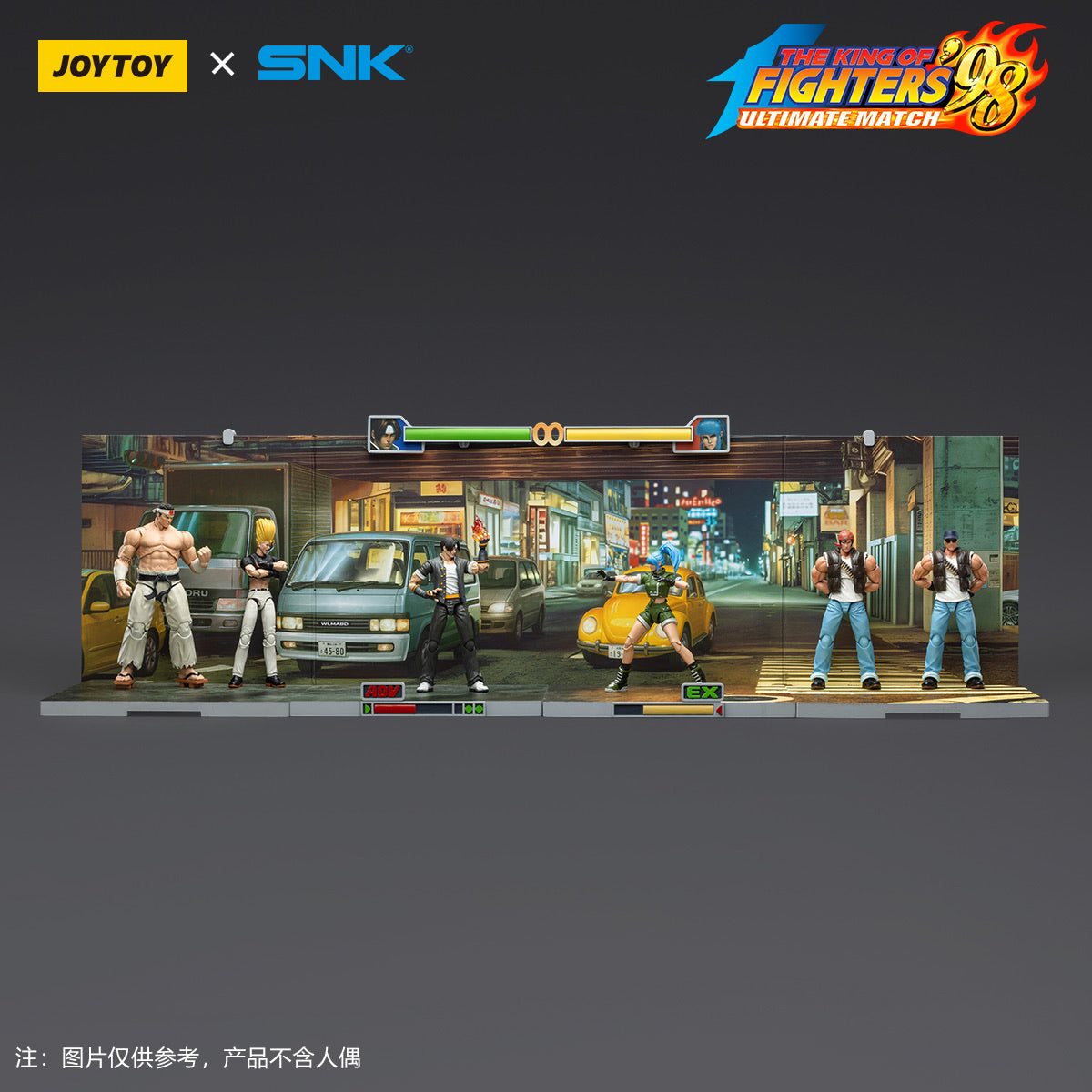 JoyToy 1/18 KOF 98UM Stage Base-Japan Street – David Toys