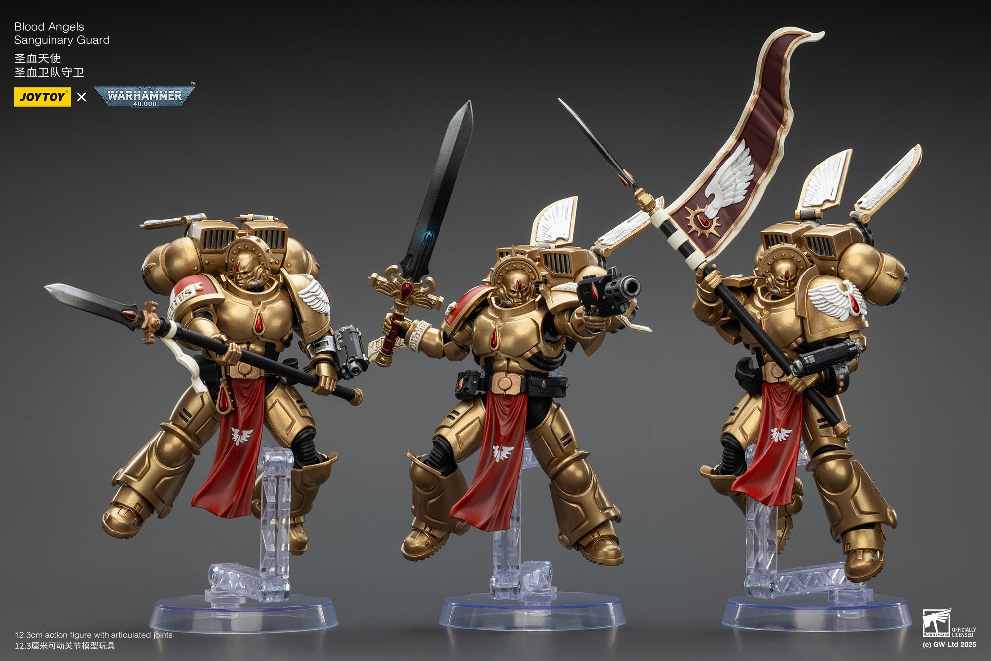 JoyToy Warhammer 40K Blood Angels Sanguinary Guard – David Toys