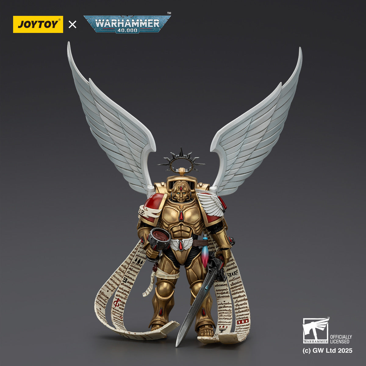 Joytoy Warhammer 40k Blood Angels The Sanguinor With Encarmine Broadsw