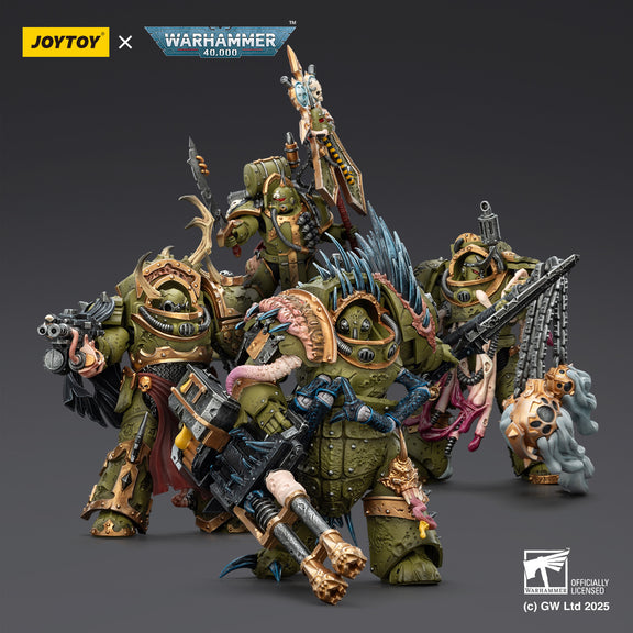 JoyToy Warhammer 40K Death Guard Blightlord Terminators and Plague Mar ...