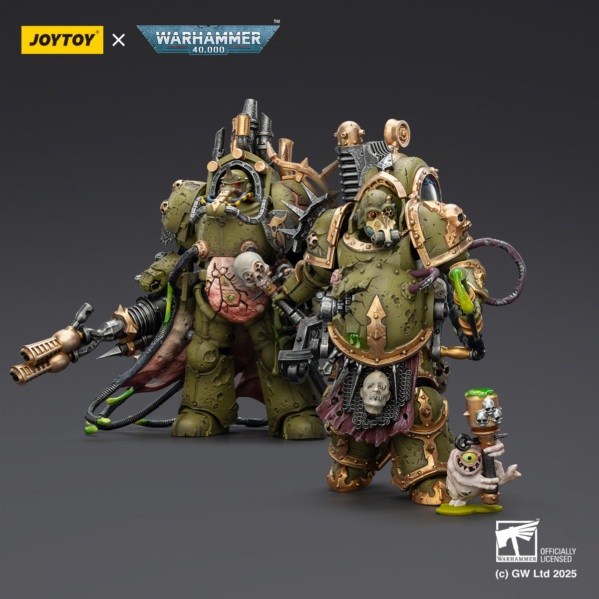 JoyToy Death Guard Foul Blightspawn & Lord of Virulenc | Warhammer 40K ...