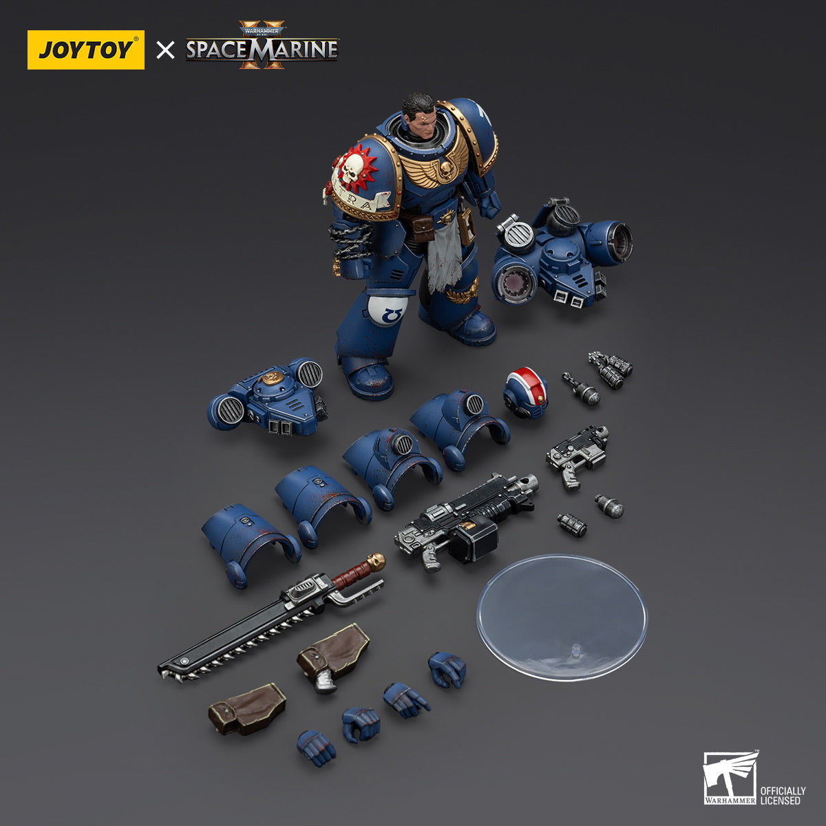 JoyToy Warhammer 40K Space Marine 2 Ultramarines Squad Collectors Edit ...