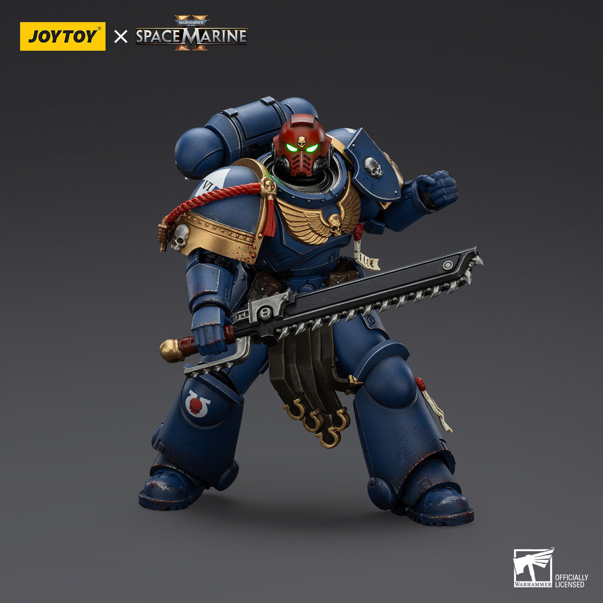 JoyToy Warhammer 40K Space Marine 2 Ultramarines Squad Collectors Edit ...