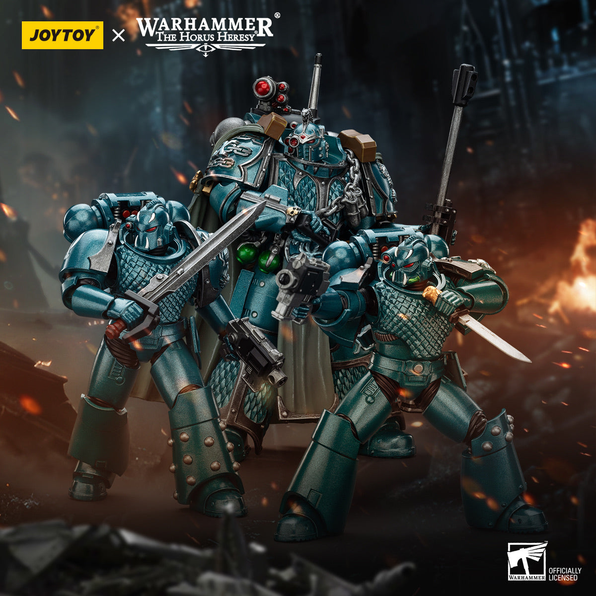 JoyToy Warhammer Alpha Legion Exodus and Deadhunter – David Toys