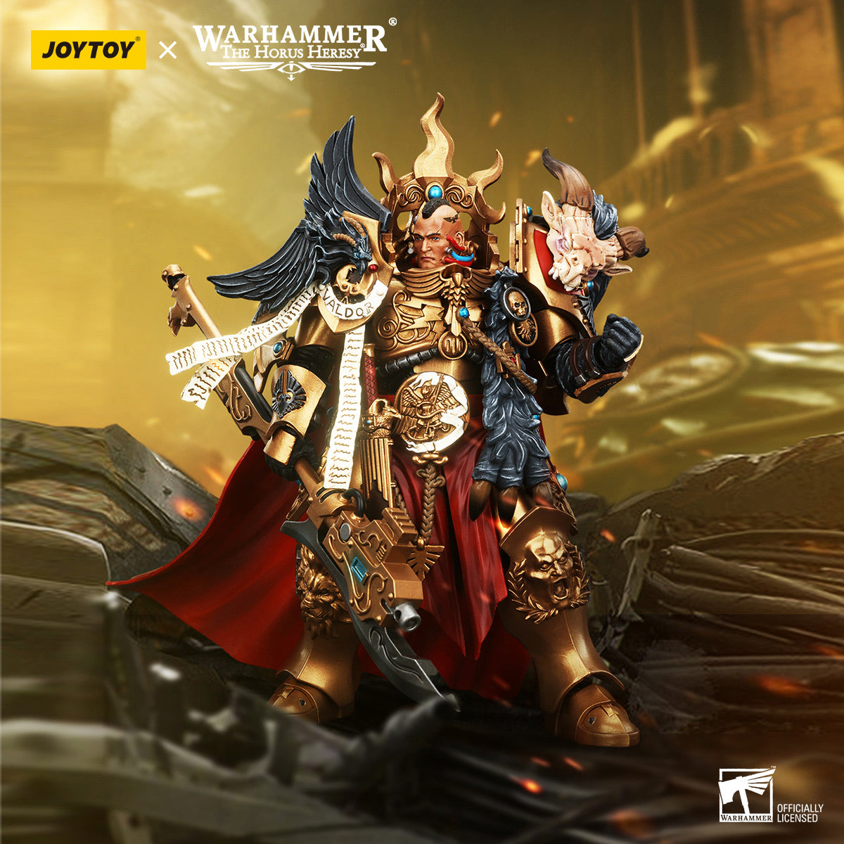 JoyToy Warhammer Legio Custodes Constantin Valdor, Captain-General of ...