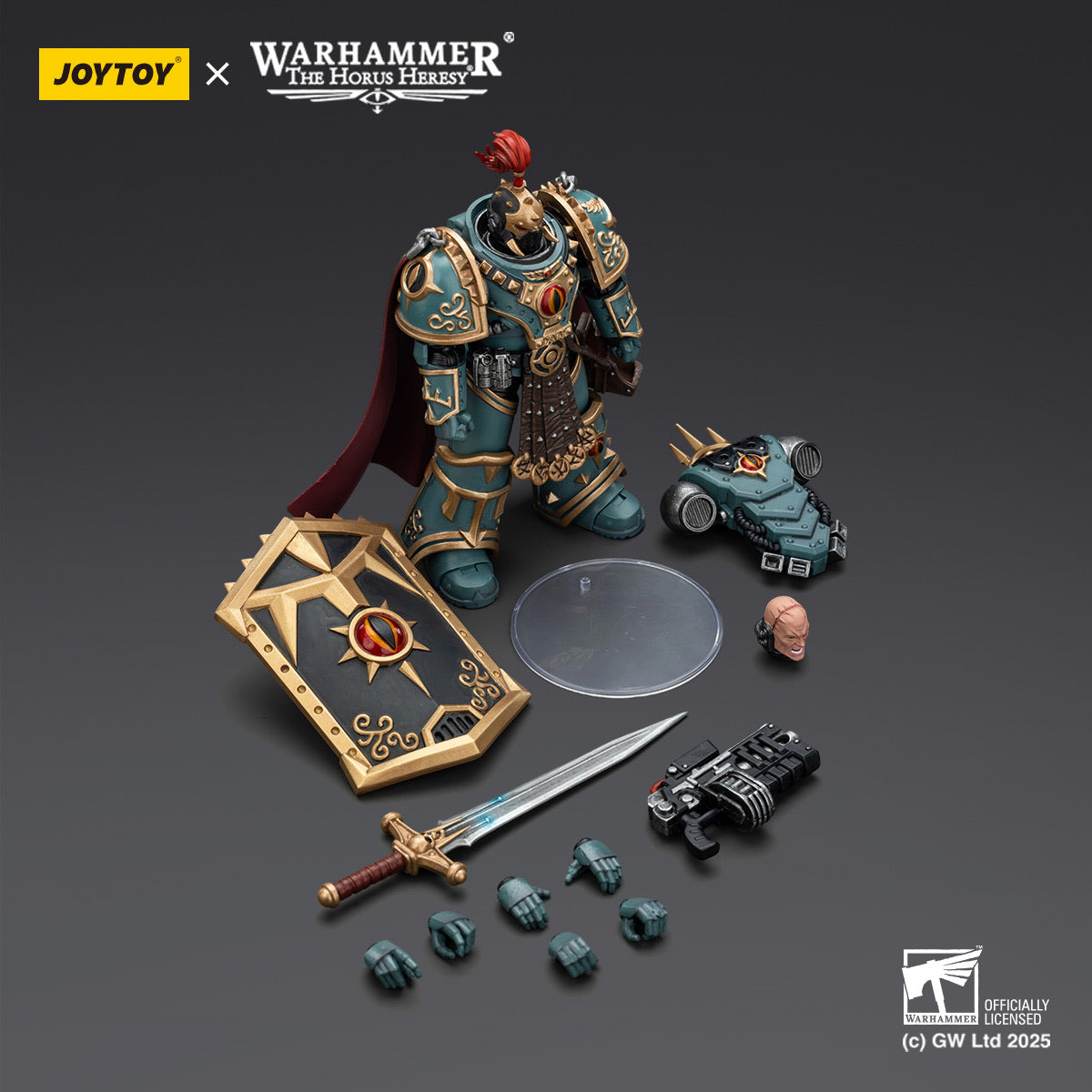 JoyToy Warhammer 40K Sons of Horus 'Little’ Horus Aximand,Captain of t ...