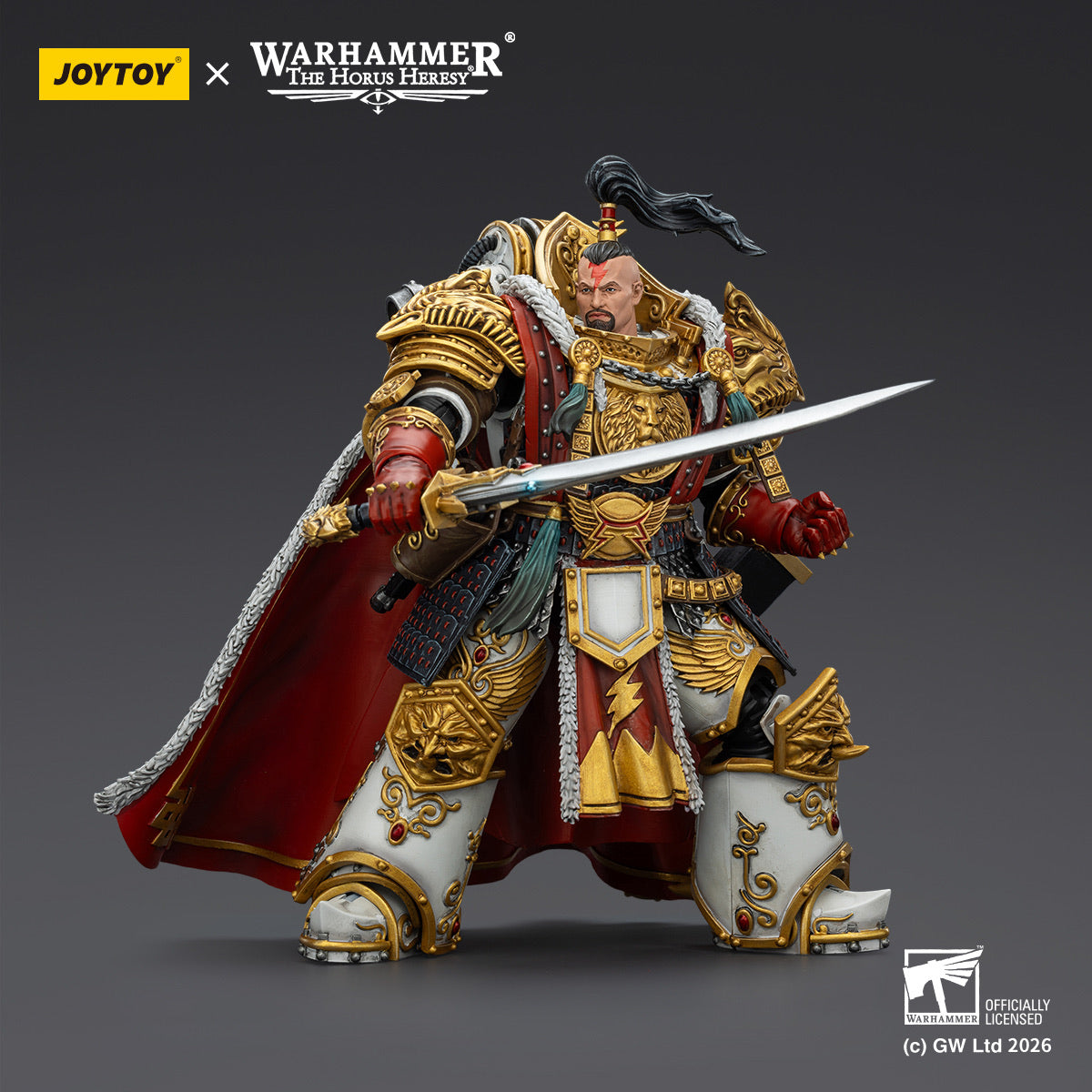 JoyToy Warhammer White Scars Jaghatai Khan Primarch of the Vth Legion ...