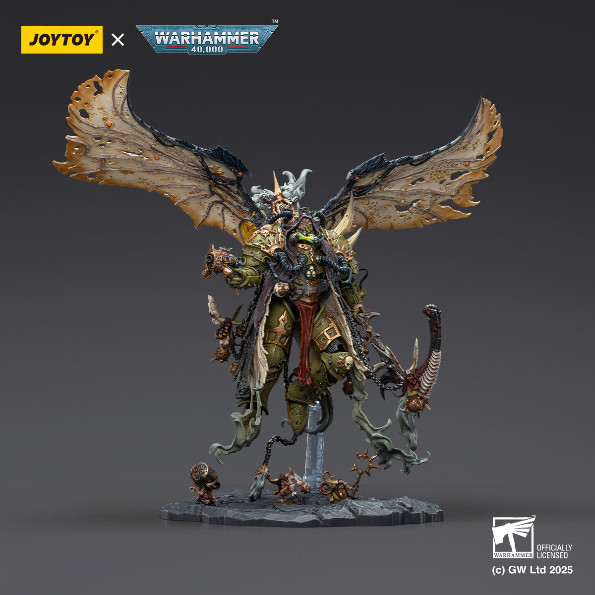 JoyToy Warhammer 40K Mortarion Daemon Primarch of Nurgle – David Toys