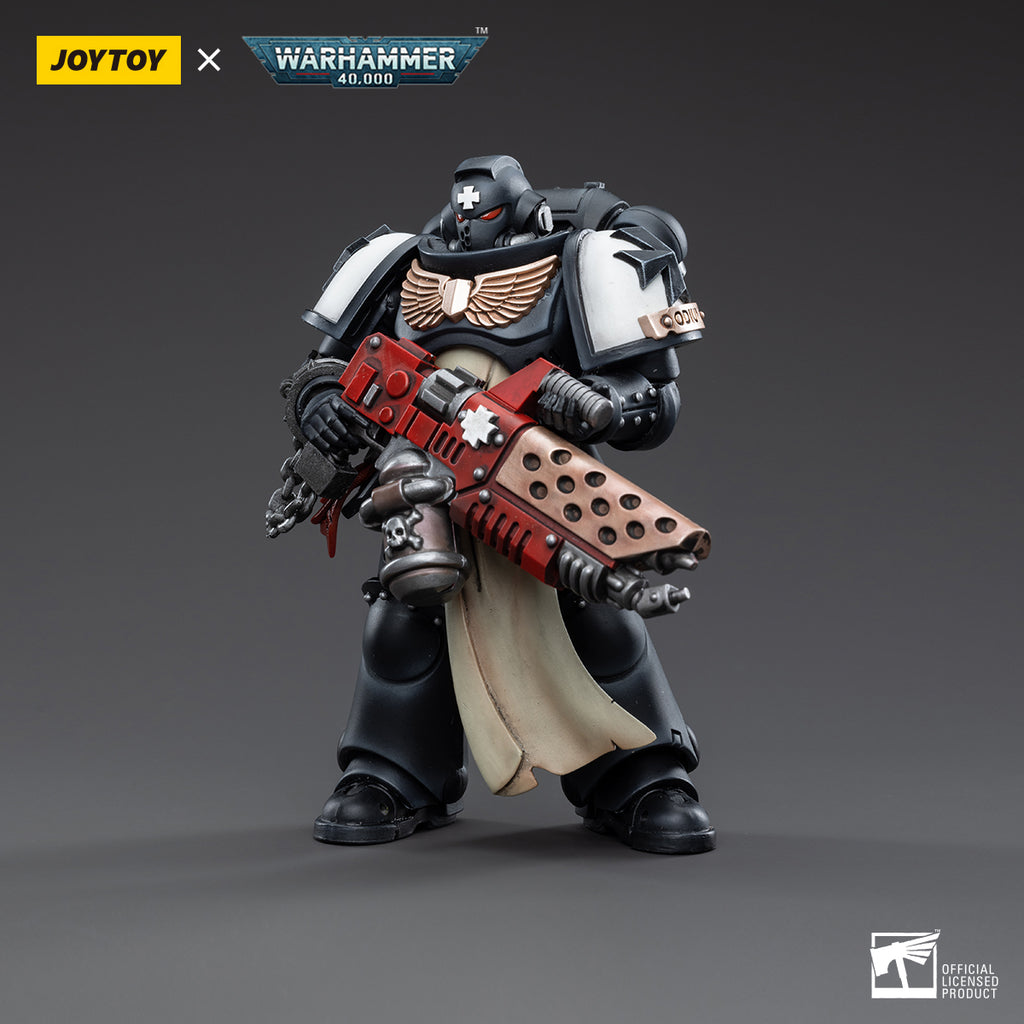 JoyToy 1/18 Warhammer 40K Black Templars Primaris Initiate Brother Rae ...