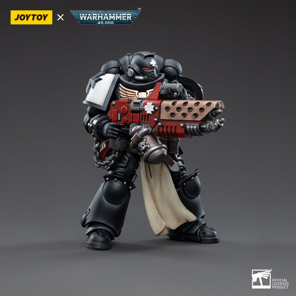 JoyToy 1/18 Warhammer 40K Black Templars Primaris Initiate Brother Rae ...