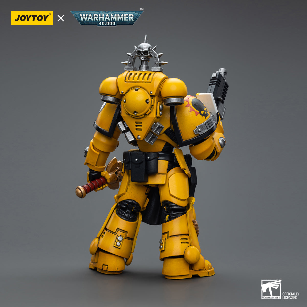 JoyToy 1/18 Warhammer 40K Imperial Fists Lieutenant with Power Sword ...